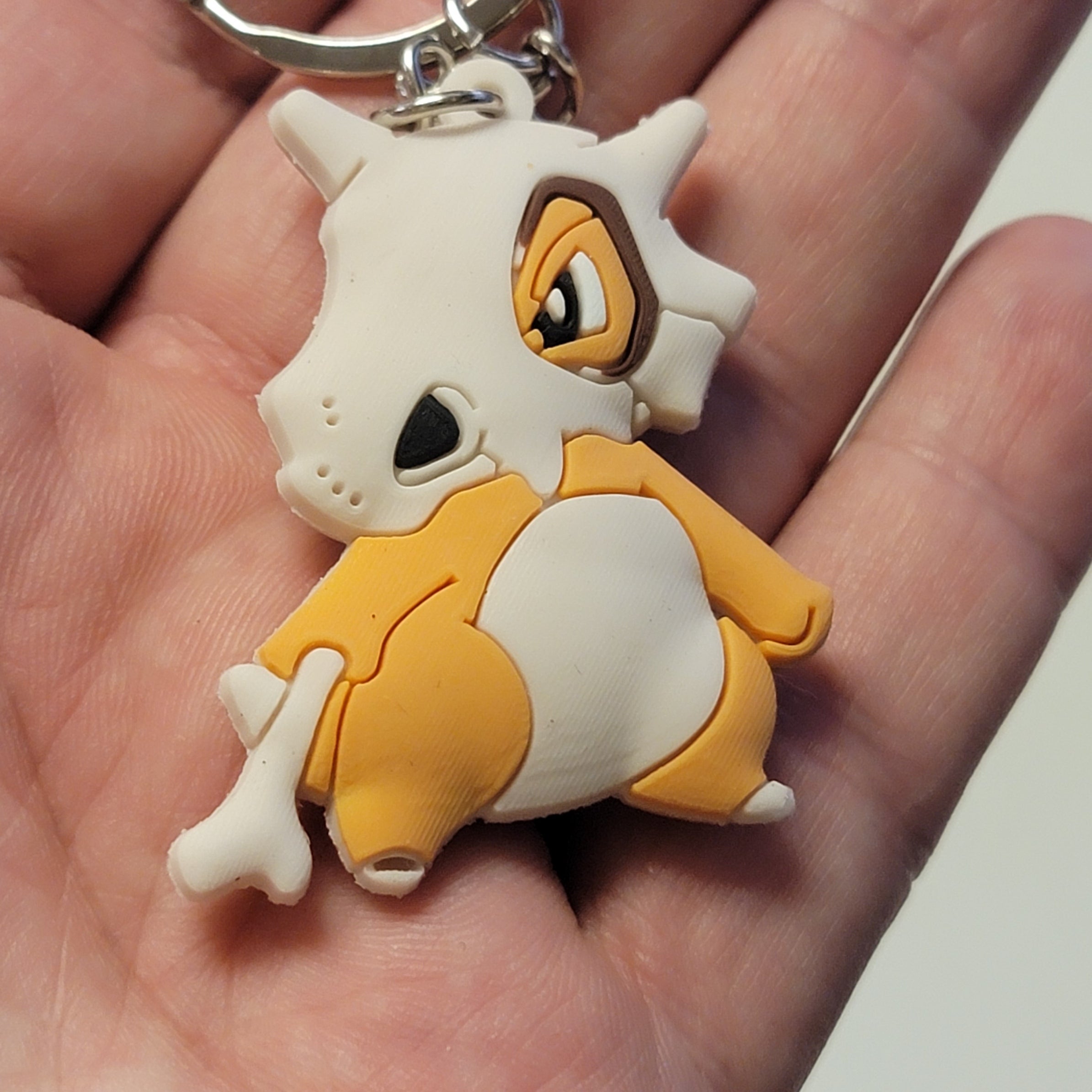 Silicone Keychain Cubone | Daily Grind Nashville